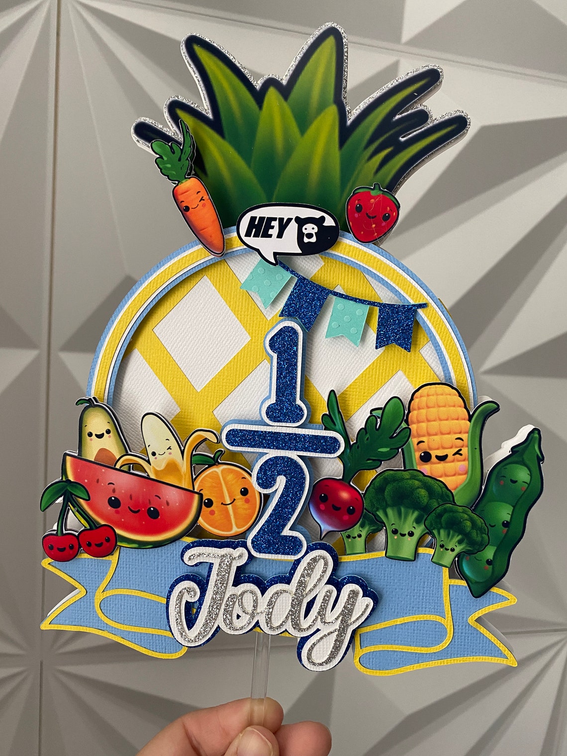 Hey Bear Sensory Cake Topper Hey Bear Sensory Banner - Etsy