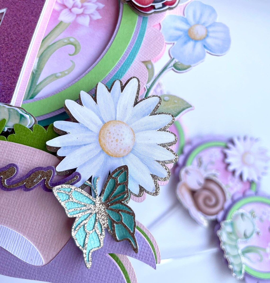 Enchanted Garden Cake Topper Enchanted Garden Party - Etsy