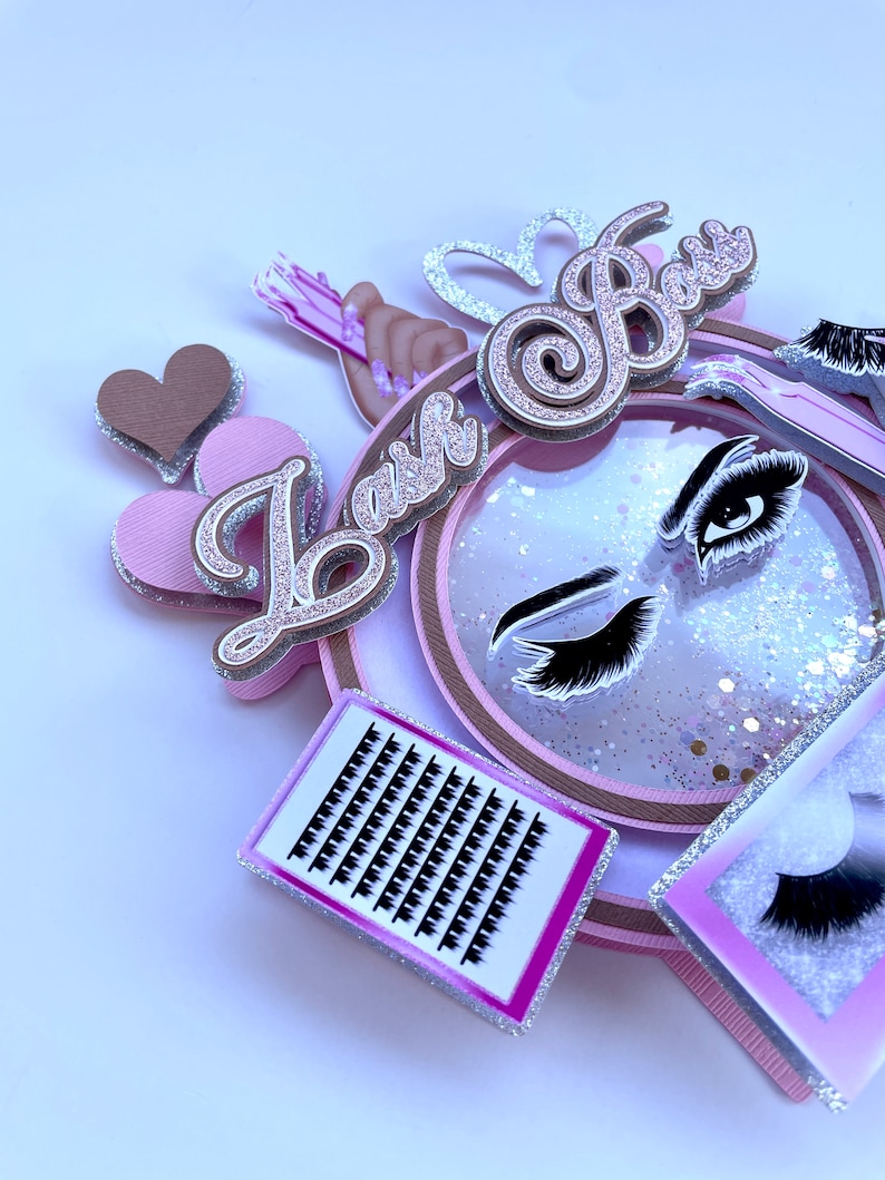 Lash Tech Cake Topper - Etsy