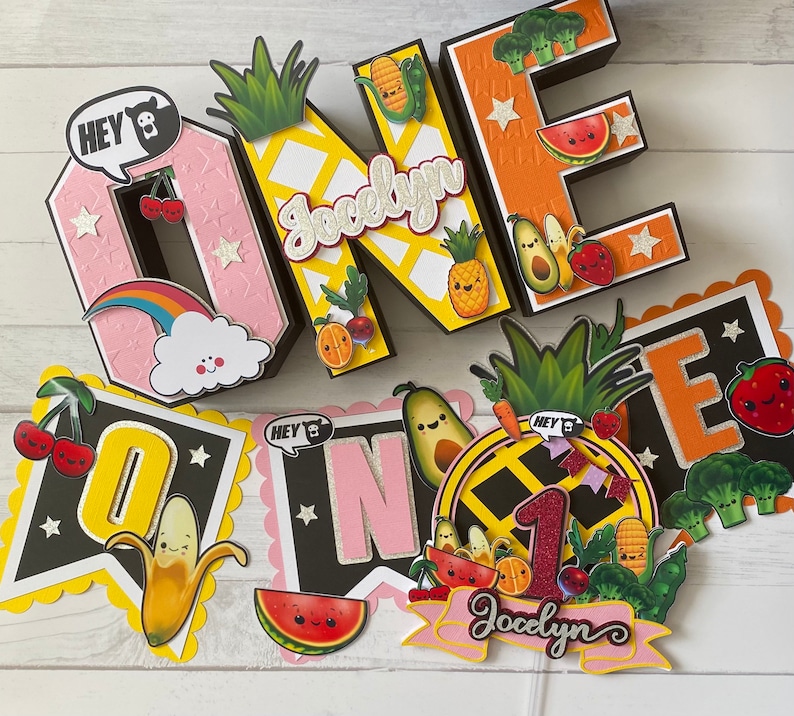 Hey Bear Sensory ONE 3D Letters Hey Bear Birthday 3D Letters - Etsy