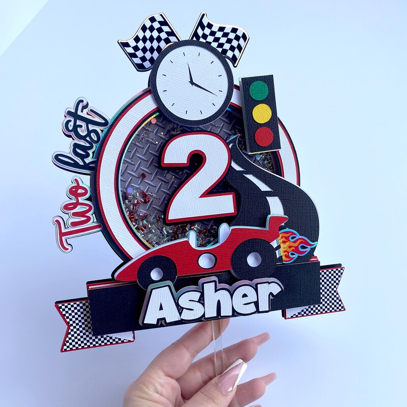 Race Car Topper - Etsy