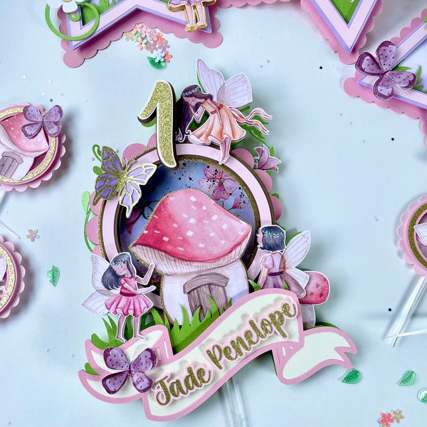 Fairy Cake Topper - Etsy