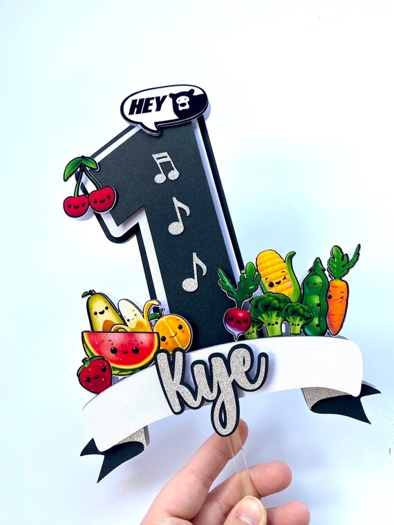 Hey Bear Sensory Number Cake Topper Hey Bear Sensory Party - Etsy