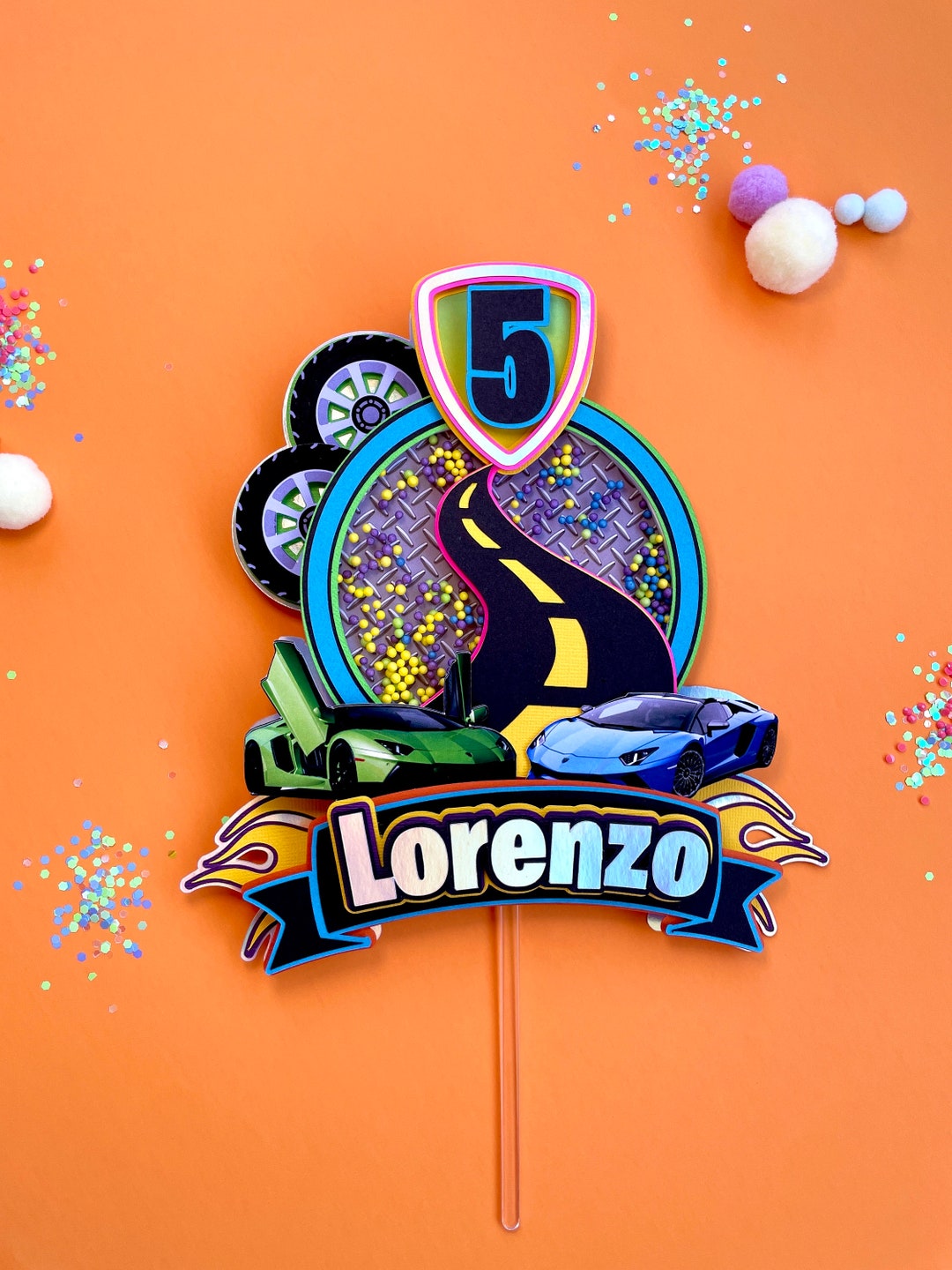 Luxury Car Cake Topper, Car Party Decorations - Etsy