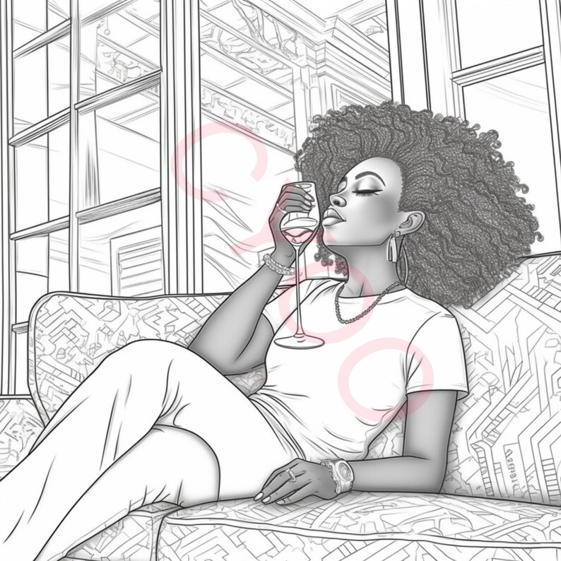 Black Love Unveiled: Adult Coloring Pages Celebrating True Relationship ...