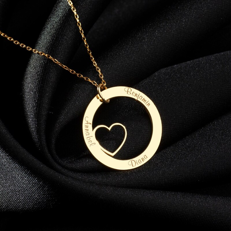 Engraved Circle - Etsy