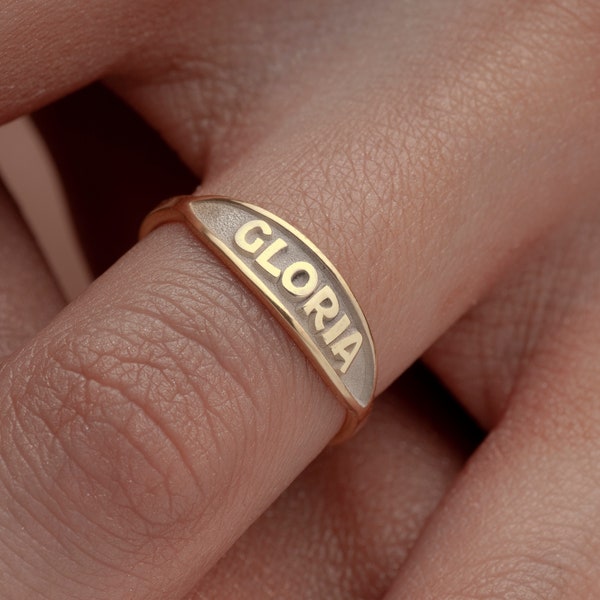 Personalized Ring - Etsy