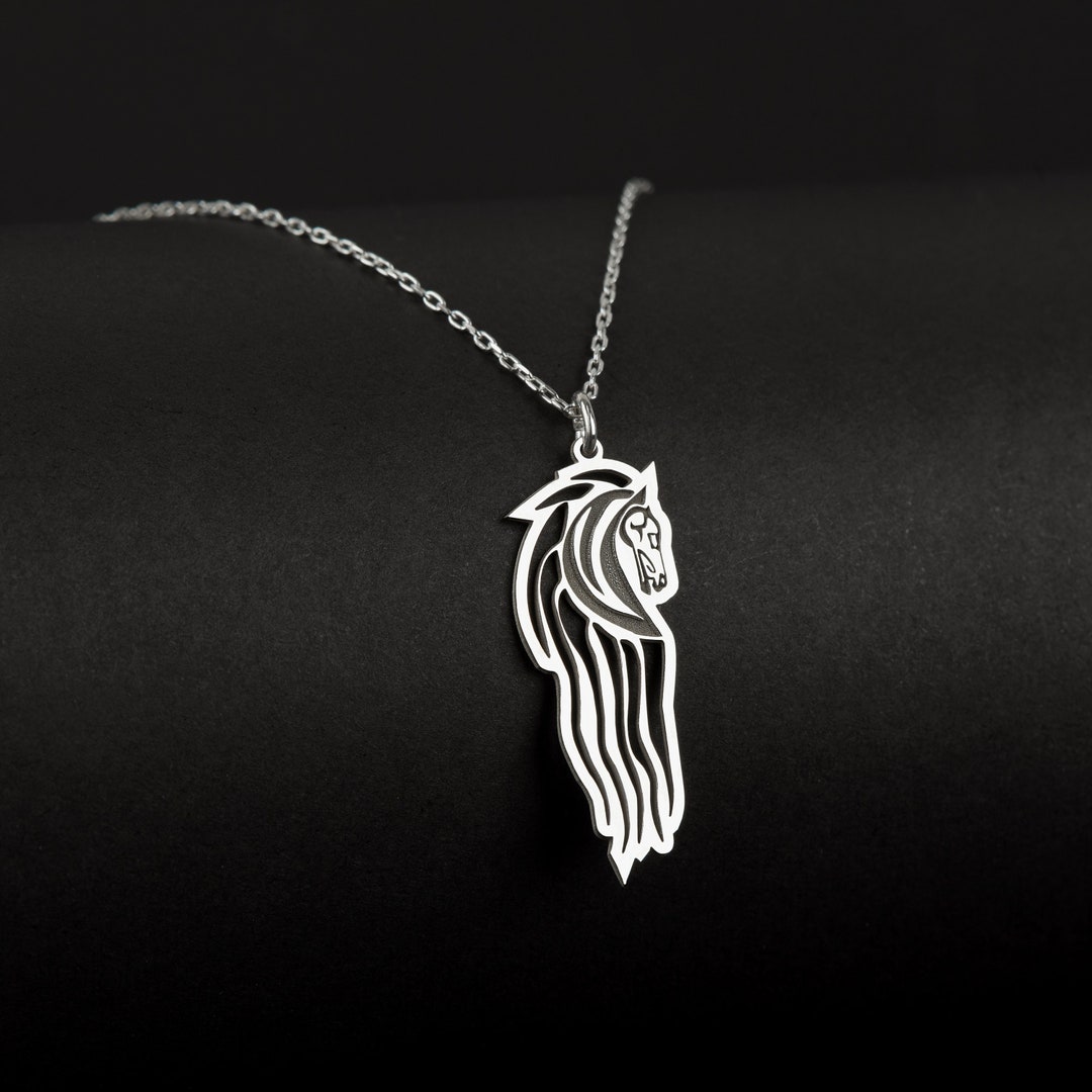 Riders of Rohan Necklace, Lord of the Rings Jewelry in Sterling Silver ...