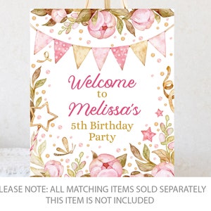 Birthday Banner A-Z Alphabet, Numbers Banner First Happy Birthday Flags ...