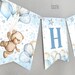 HAPPY BIRTHDAY Teddy Bear Banner. Printable Digital Party | Etsy
