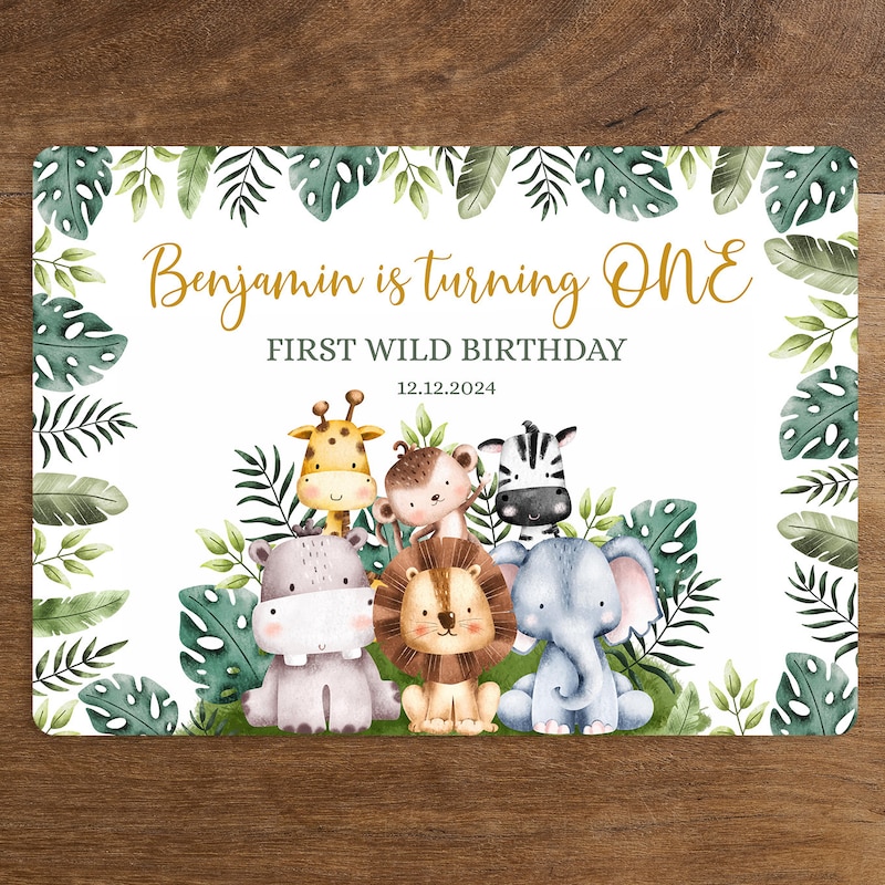 Wild One Printables - Etsy