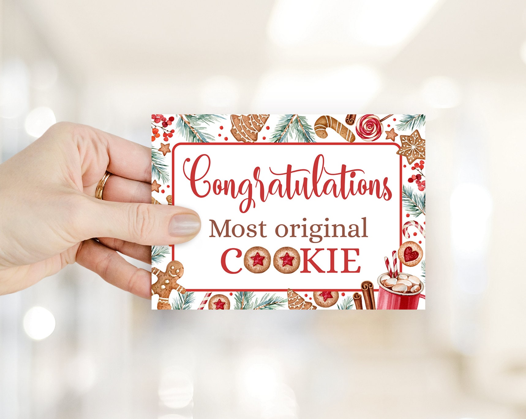 Editable Digital Cookie Award Certificates. Cookies Exchange Voting ...