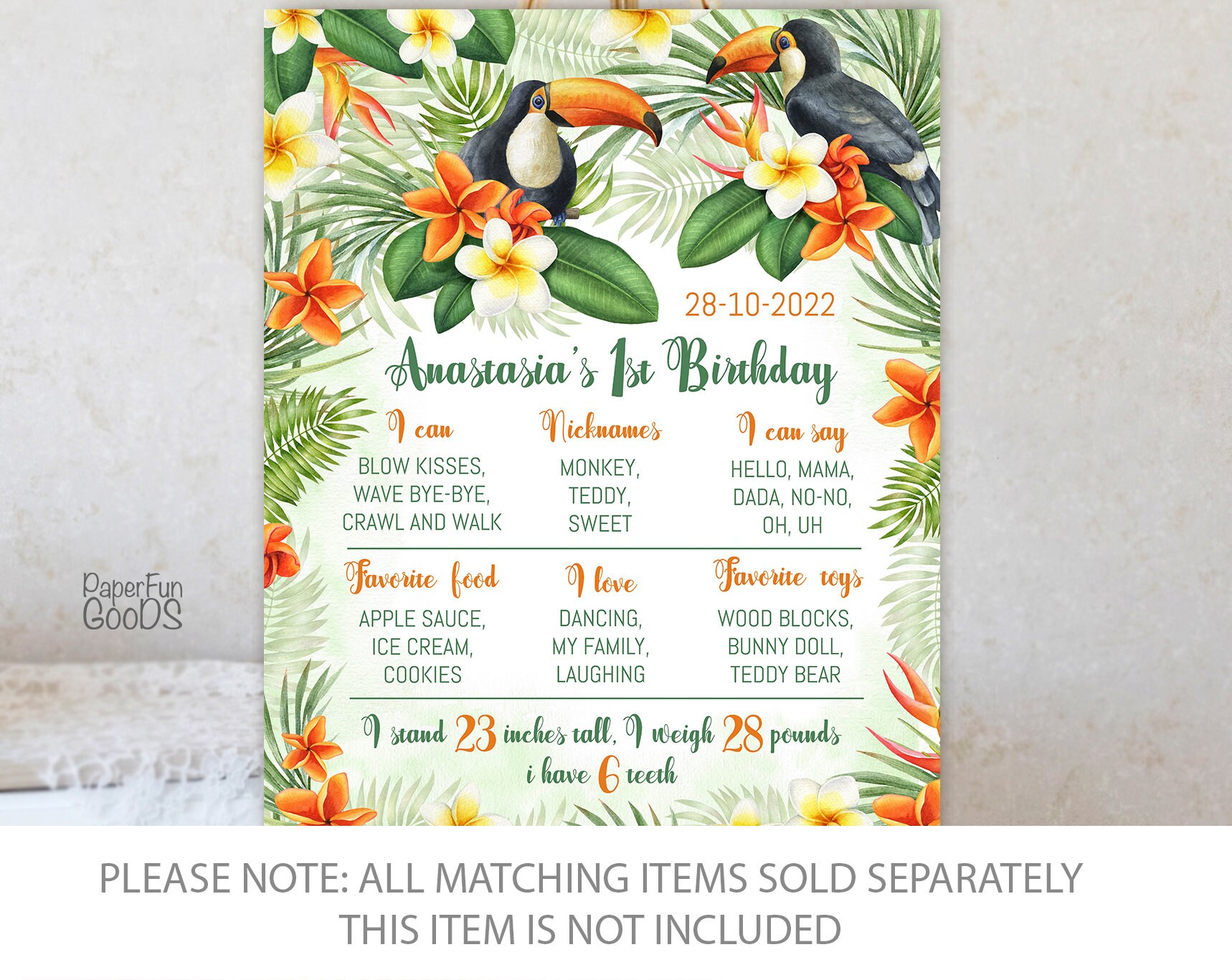 EDITABLE Birthday Electronic Invitation Template. Personalized | Etsy
