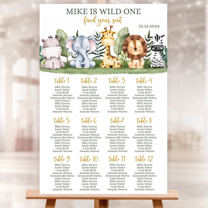 Birthday Chart - Etsy