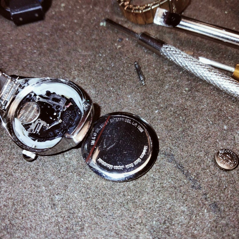 Ring Watch, Dr Seuss Grinch,vintage,1998, Nos, New Swiss Silver Oxide ...