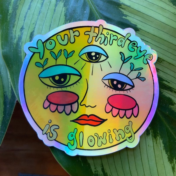 Trippy Sticker - Etsy