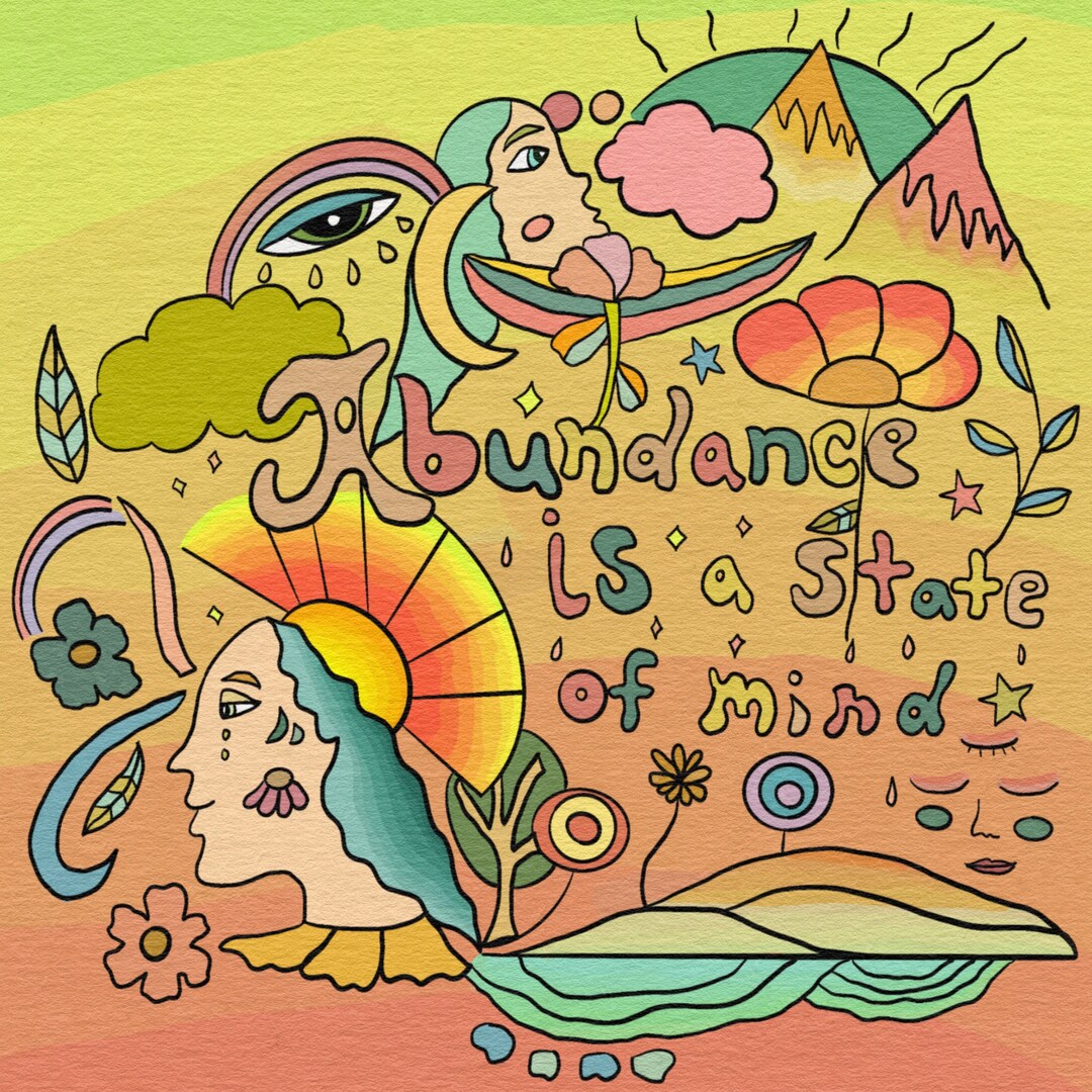 Mantra Art Print,positive Affirmation Print, Self Care Print, Mental ...