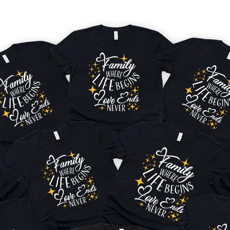 Family T Shirt - Etsy