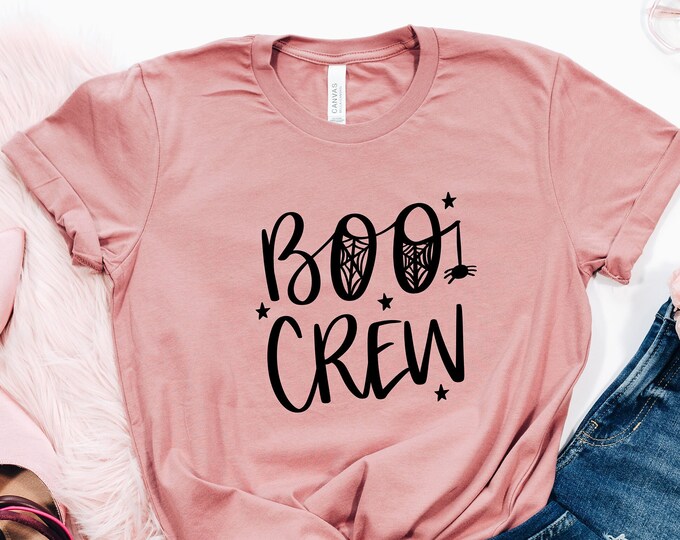 Boo Shirt, Boo Crew Shirt, Halloween Shirt, Cute Halloween Shirts ...