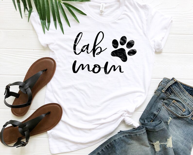 Lab Mom Shirt, Labrador Shirt, Lab Dog Gifts, Labrador Retriever, Dog ...