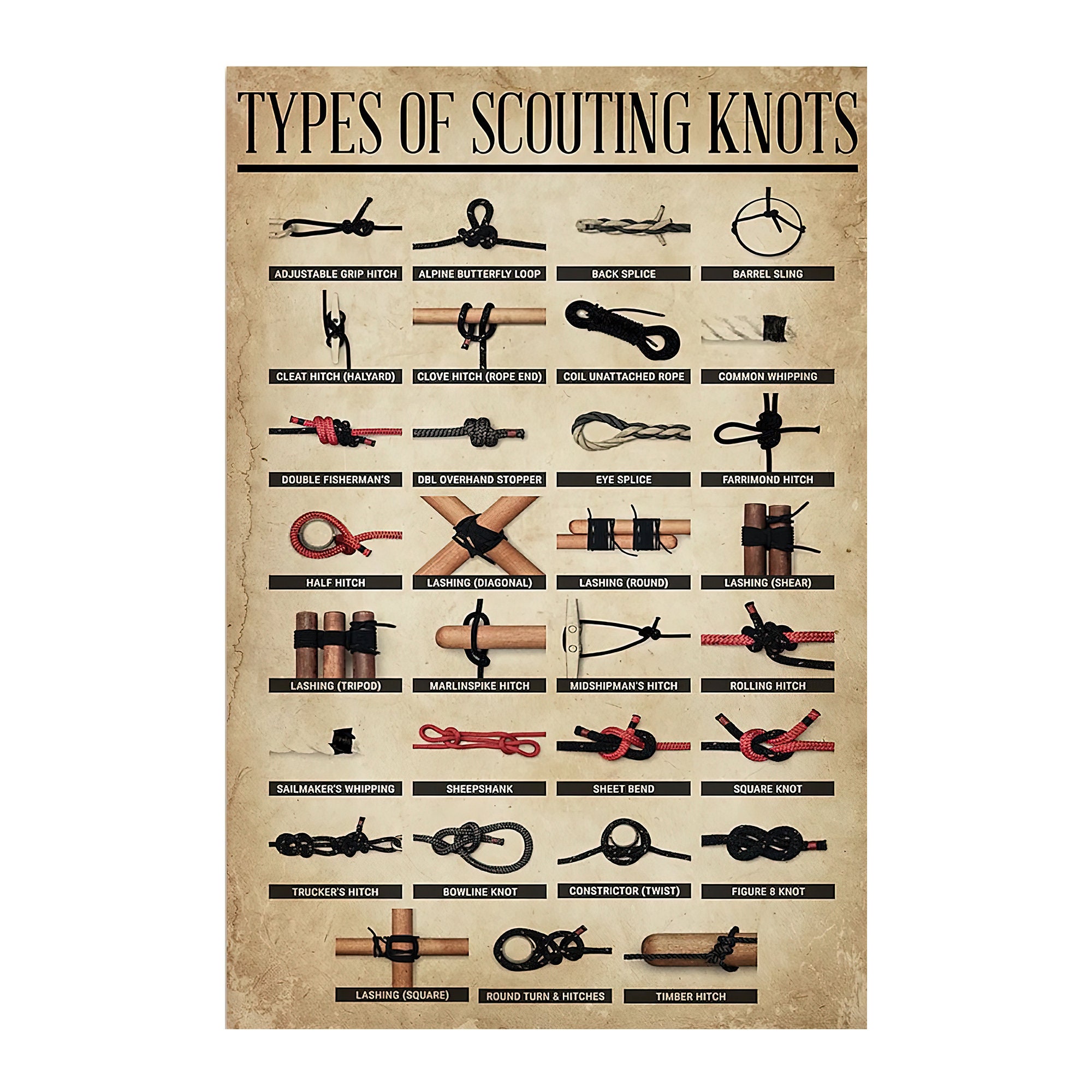 Whipping A Rope Scouts