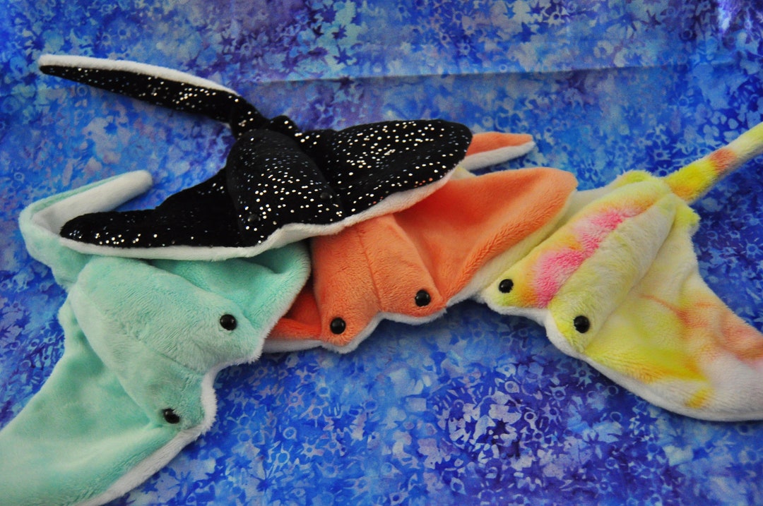 Manta Ray Plush | Tiny Rays | Stuffed Animal | Mini Plush | Miniature ...