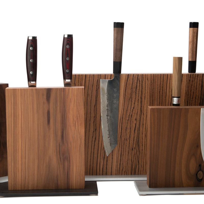 Wood Knife Block - Etsy