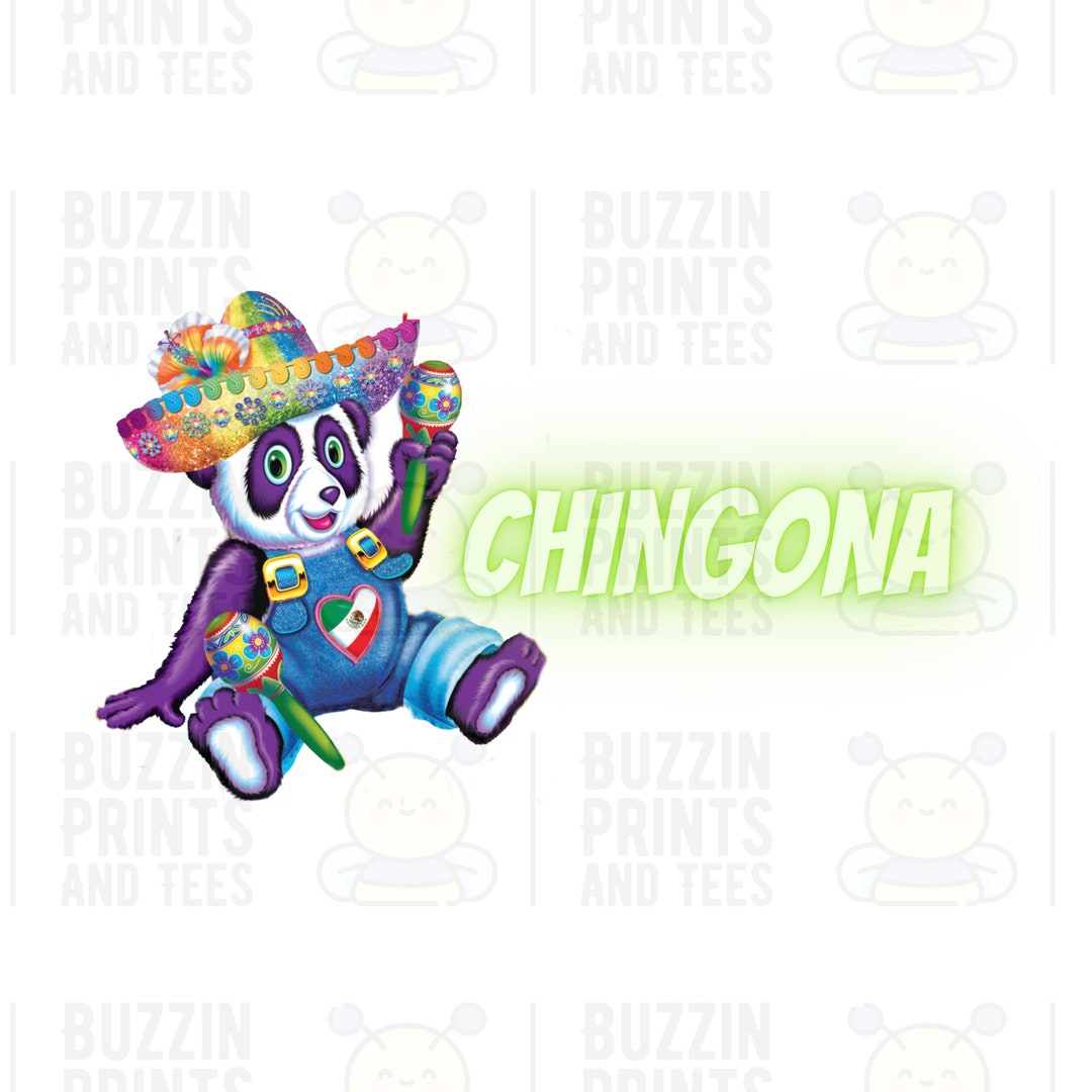 LISA FRANK Mexican Mexicana Chingona Chicana Funny Kids Baby - Etsy