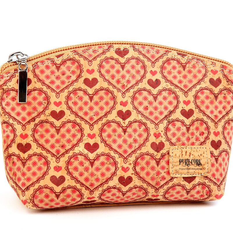 Heart Shaped Cosmetic Bag - Etsy