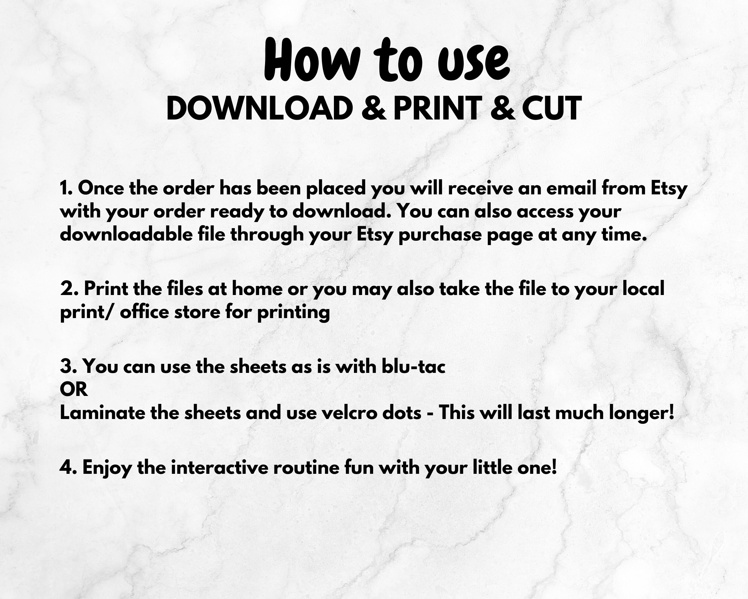 Kids Toddler Interactive Routine Daily Chart Visual Pictures Realistic ...