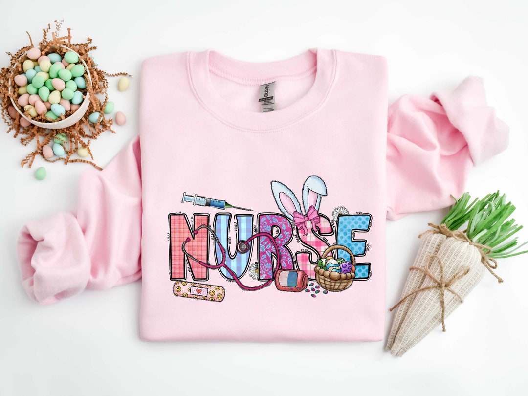 Easter Nurse Shirt, Nurse Easter Shirt, Easter Gift for Nurse, Easter ...