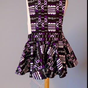 Woo - African Themed Ankara Kitenge Reversible Peplum Jacket for Women ...