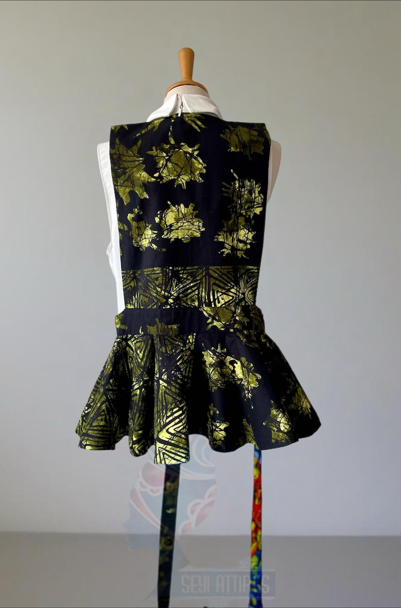 Woo - African Themed Ankara Kitenge Reversible Peplum Jacket for Women ...