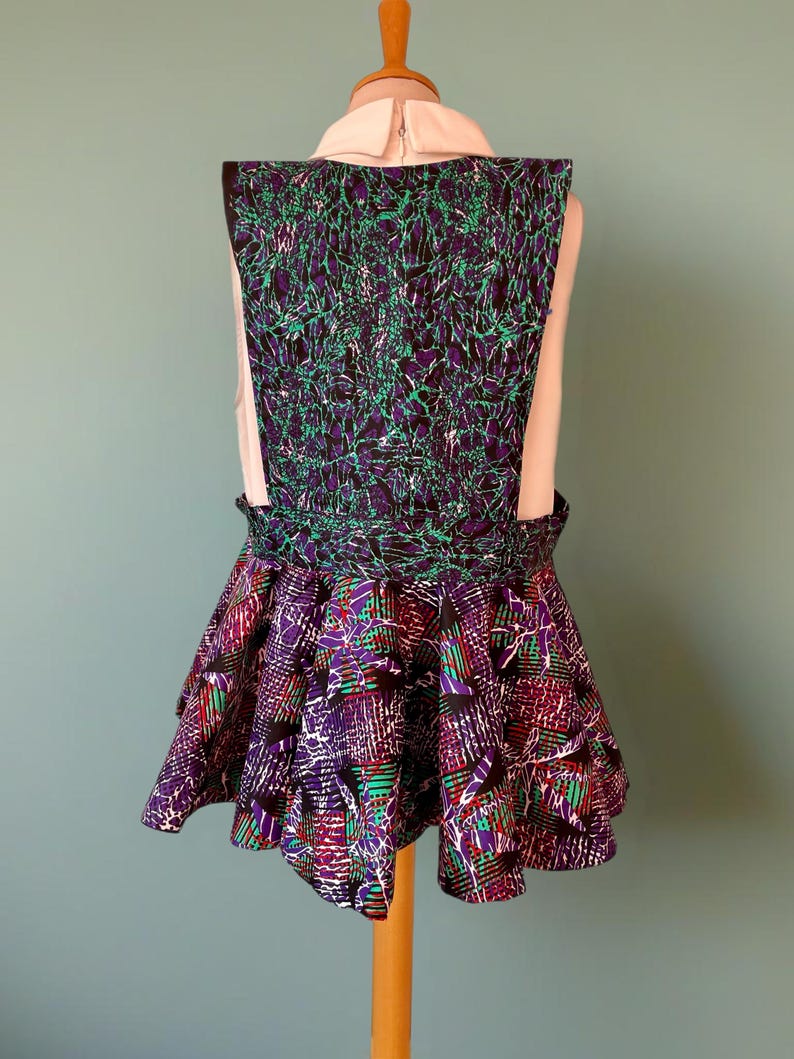 Woo - African Themed Ankara Kitenge Reversible Peplum Jacket for Women ...