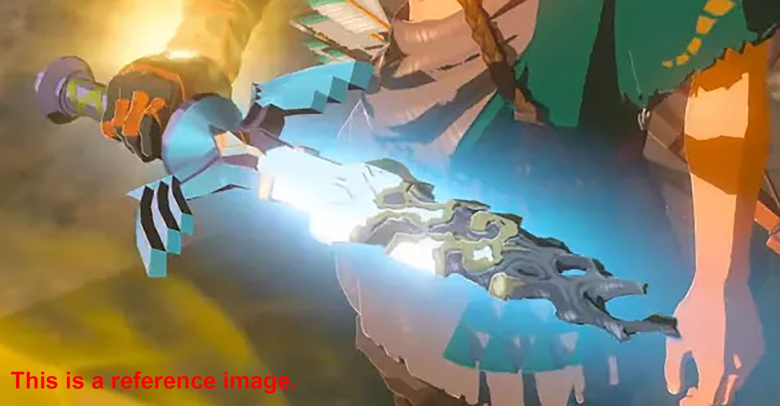 Corrupted Master Sword Inspired by Zelda Breath of the Wild 2 - Etsy