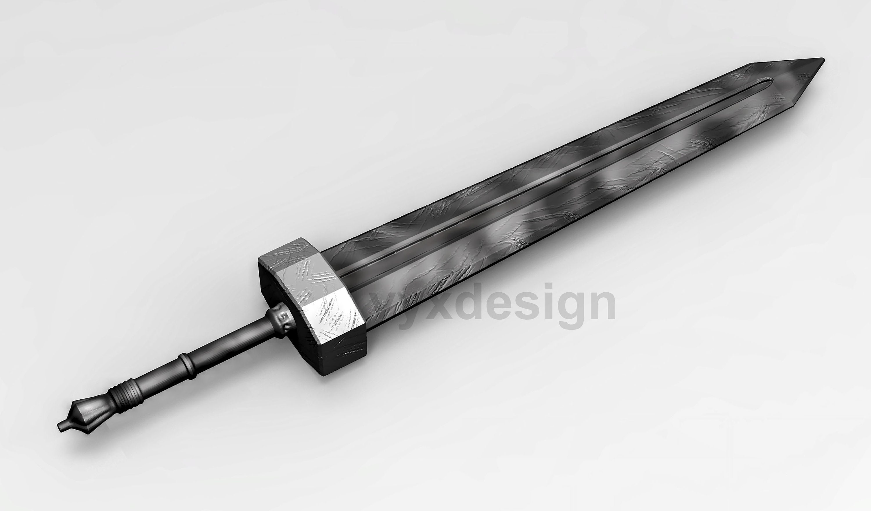 Greatsword 3D Print Files - Etsy