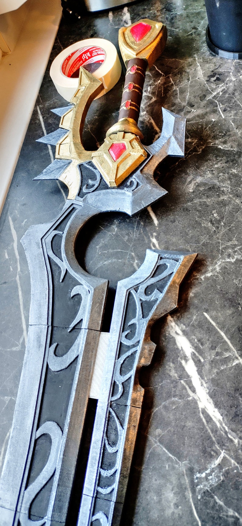Shalamayne Anduin Sword World of Warcraft Inspired - Etsy