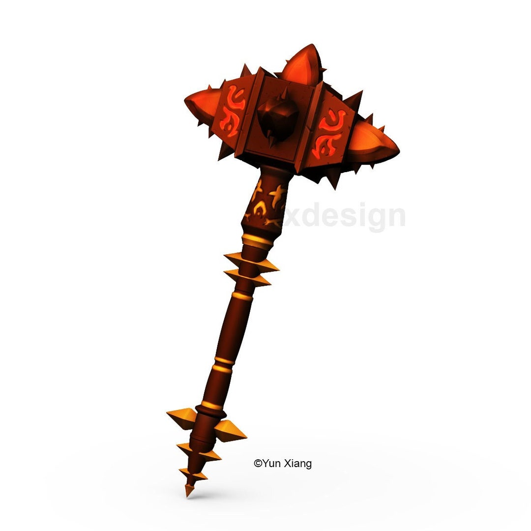 Sulfuras - World of Warcraft Inspired - Etsy