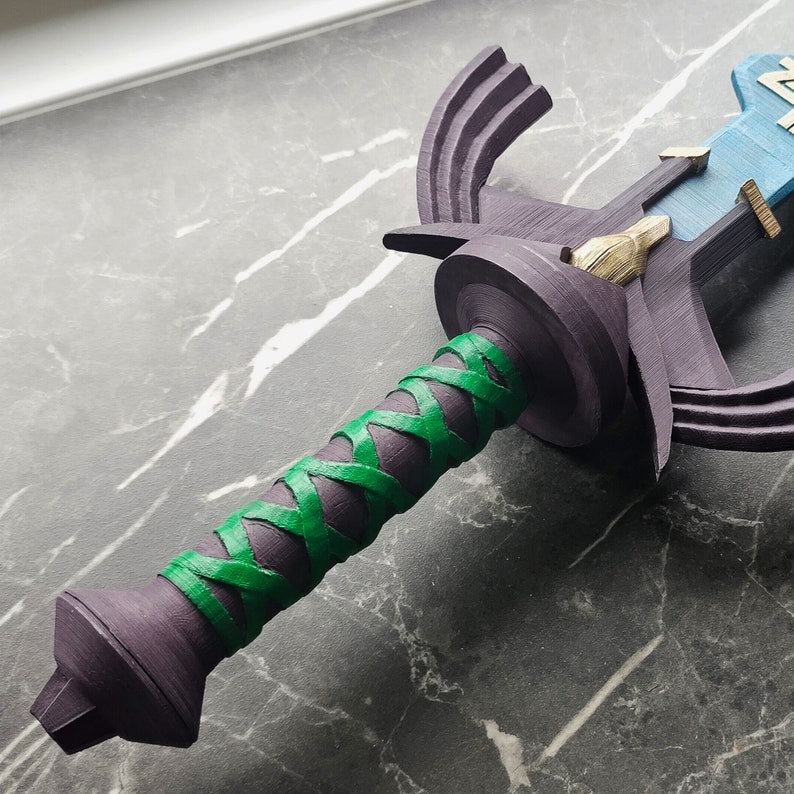 Corrupted Master Sword Inspired by Zelda Tears of the Kingdom - Etsy