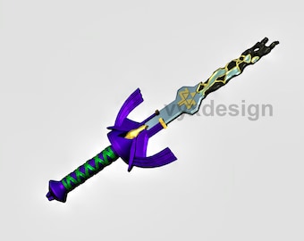 Corrupted Master Sword - Etsy