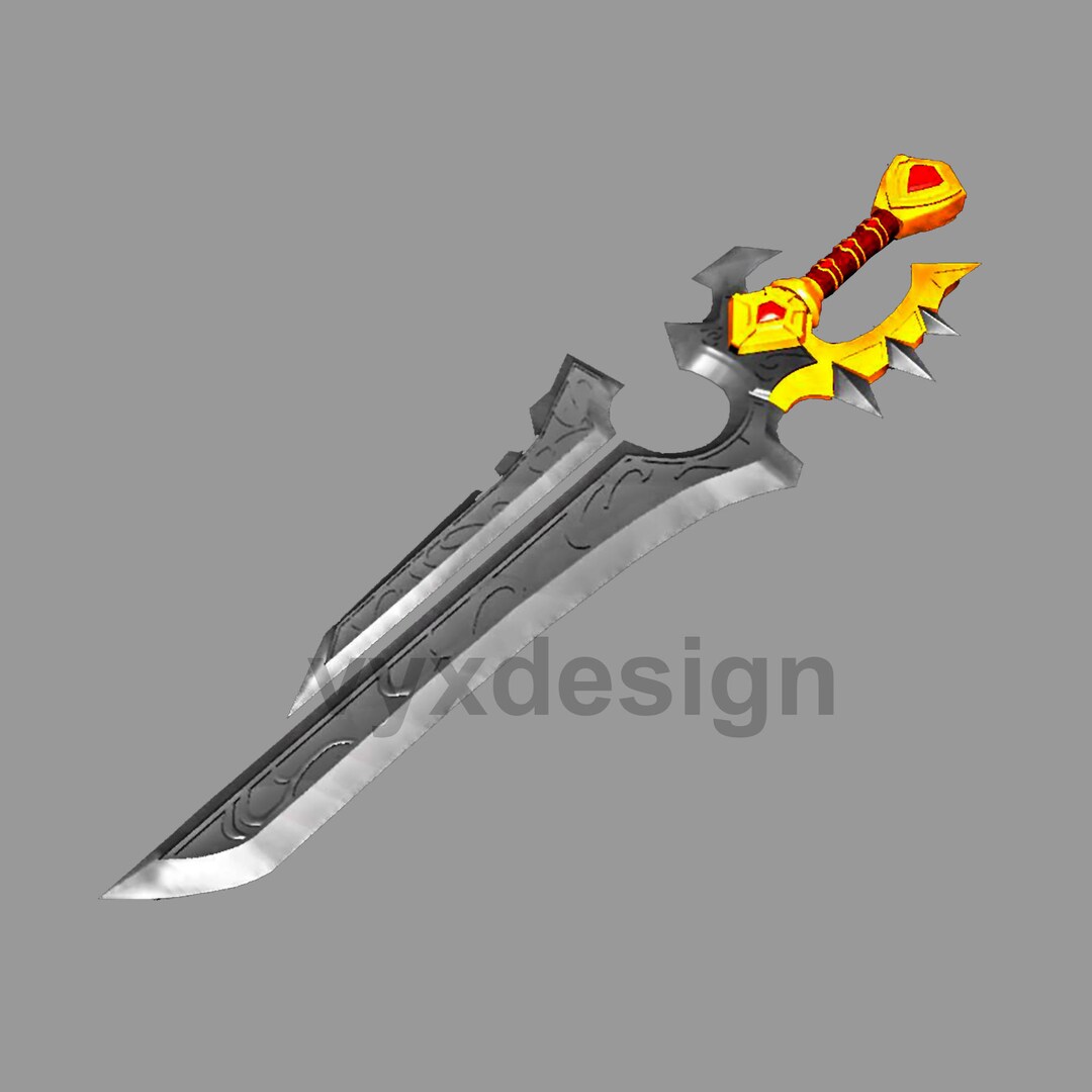 Shalamayne Anduin Sword World of Warcraft Inspired - Etsy