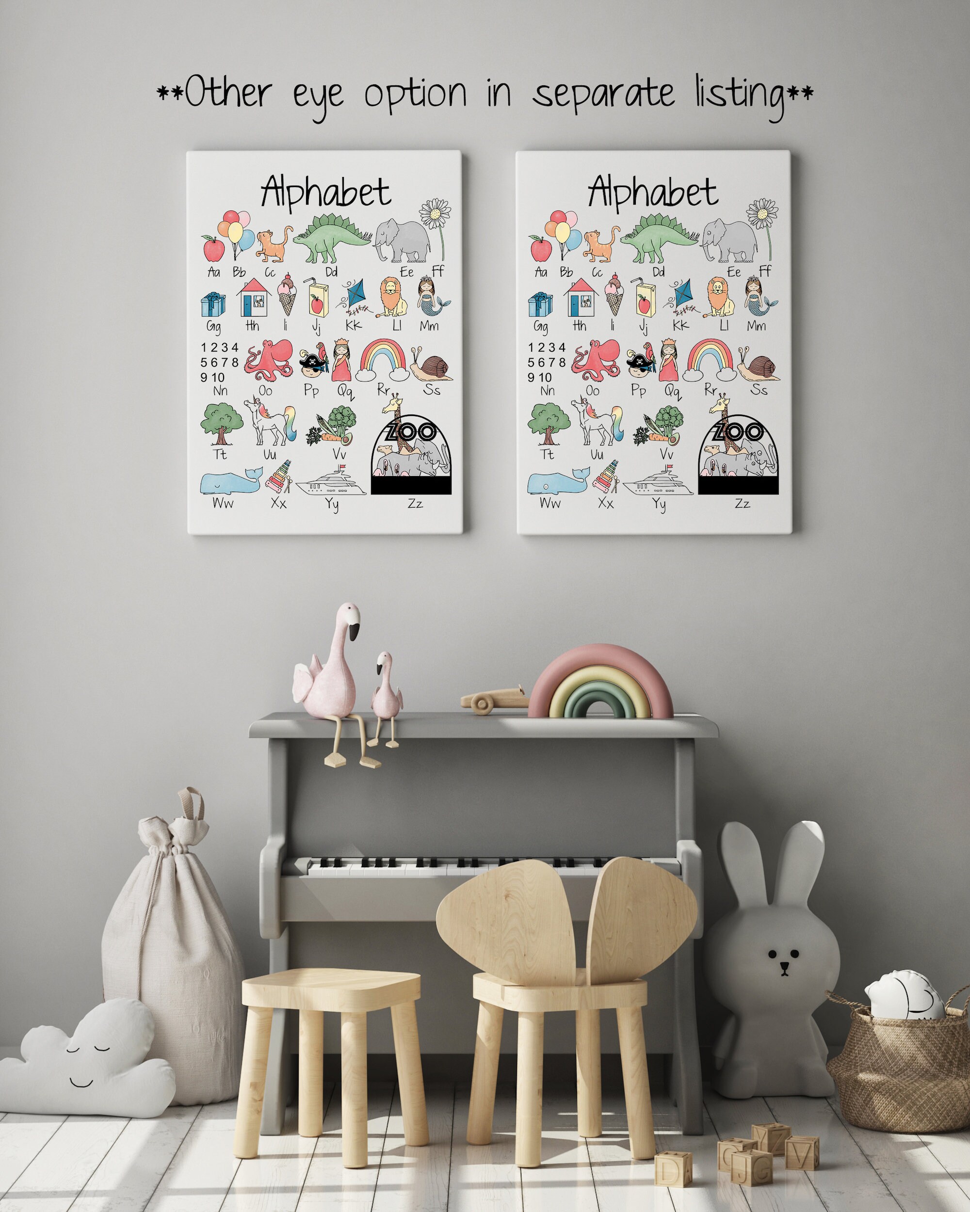 Animal Alphabet Print, Animal ABC, Safari Alphabet, ABC Animals Print ...