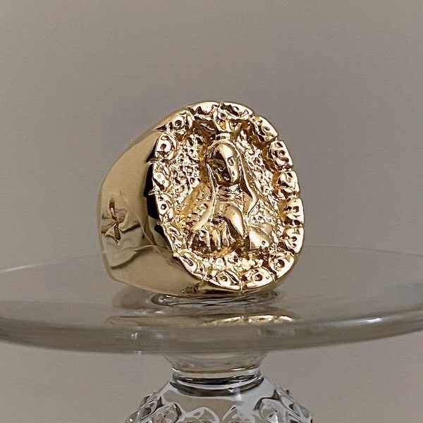 Catholic Pinky Ring - Etsy