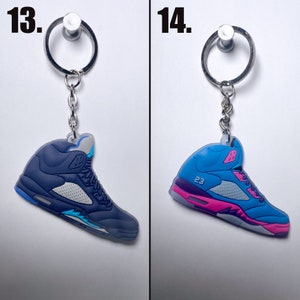 AJ 5 Retro Shoes 20 Styles to Choose From Shoe Sneaker Keychain ...