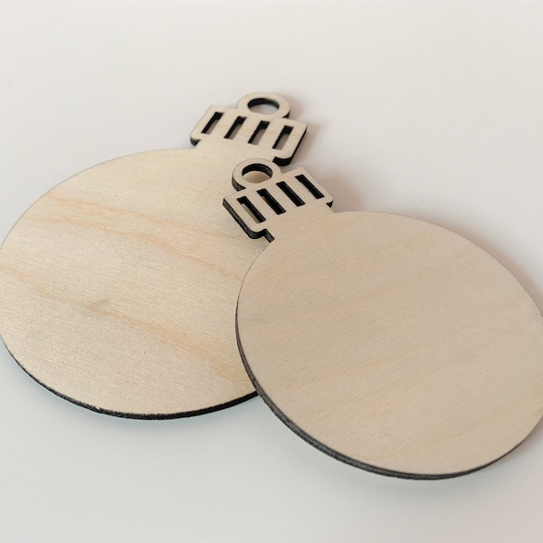 Blank Wooden Ornaments - Etsy