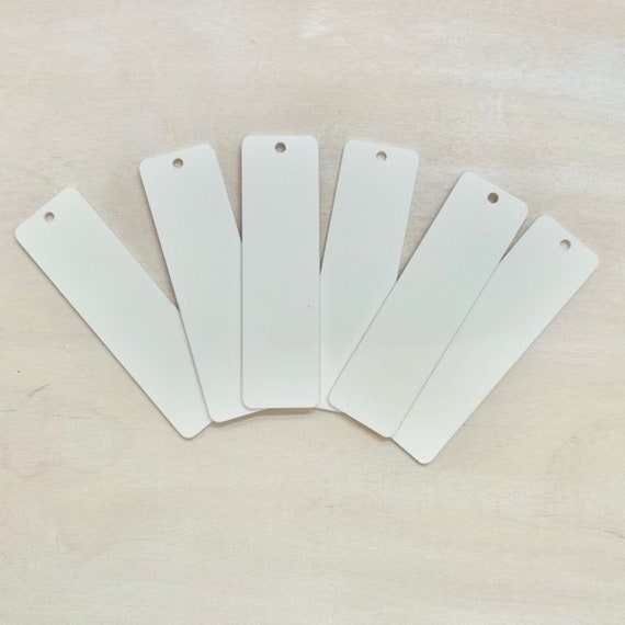 WHITE Blank Acrylic Bookmark/ Acrylic Wholesale / Plain - Etsy UK