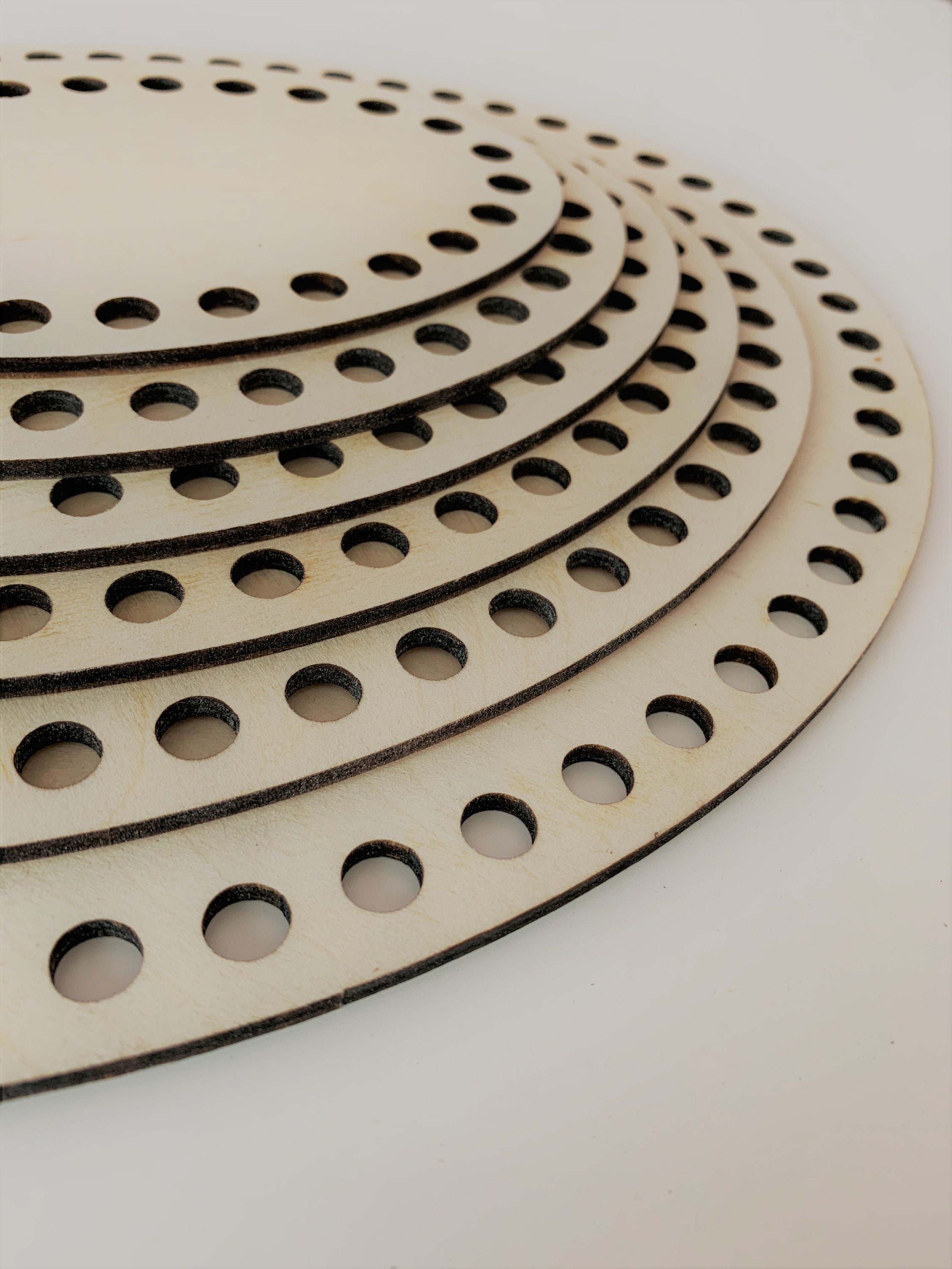 Crochet Rectangle Wooden Bases Multiple Sizes Wooden Bases Craft Blanks ...