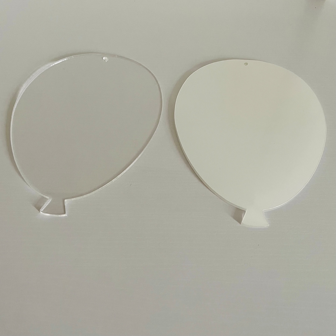 Acrylic Balloon Blanks / Balloon Shape / Balloon Blanks / Craft Shape ...