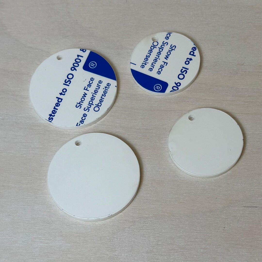 Acrylic Keyring Blanks / 10 Pack Acrylic Blanks / Sumlimation Printing ...