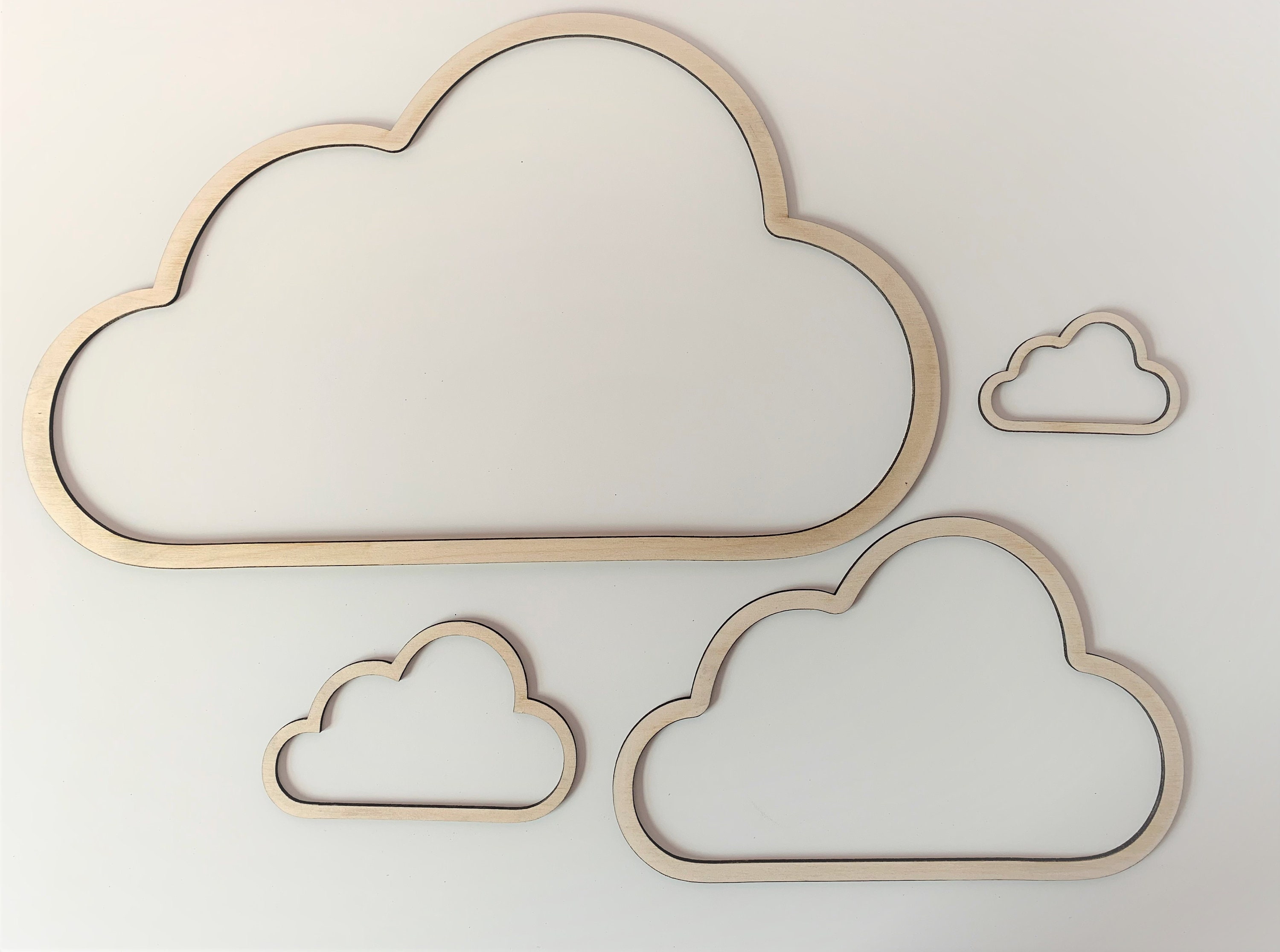 Cloud Shaped Poster Board